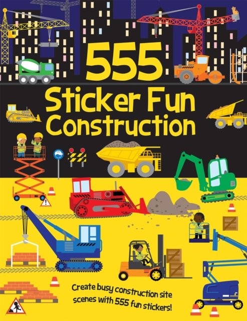 555 Sticker Fun Construction - Bags of Books